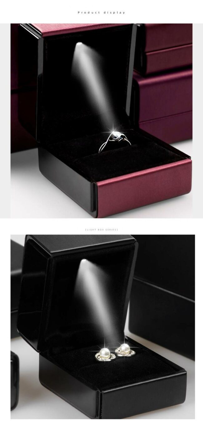 LED Light Jewelry Box H19-1 - AD Company